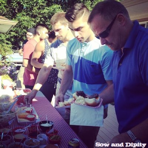 Slider BBQ Burger Bar Party